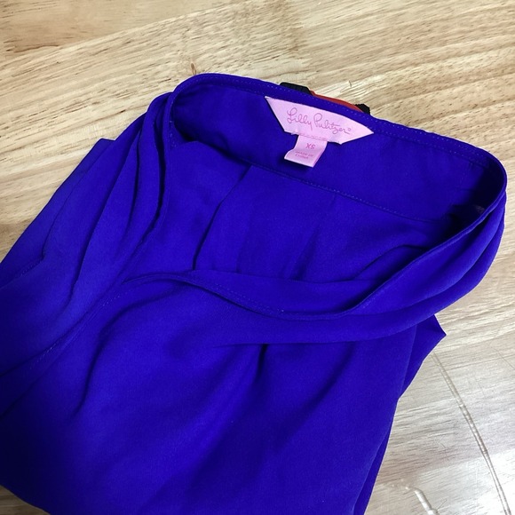 Lilly Pulitzer | Tops | Ladies Lilly Pulitzer Myah Royal Purple Blue ...